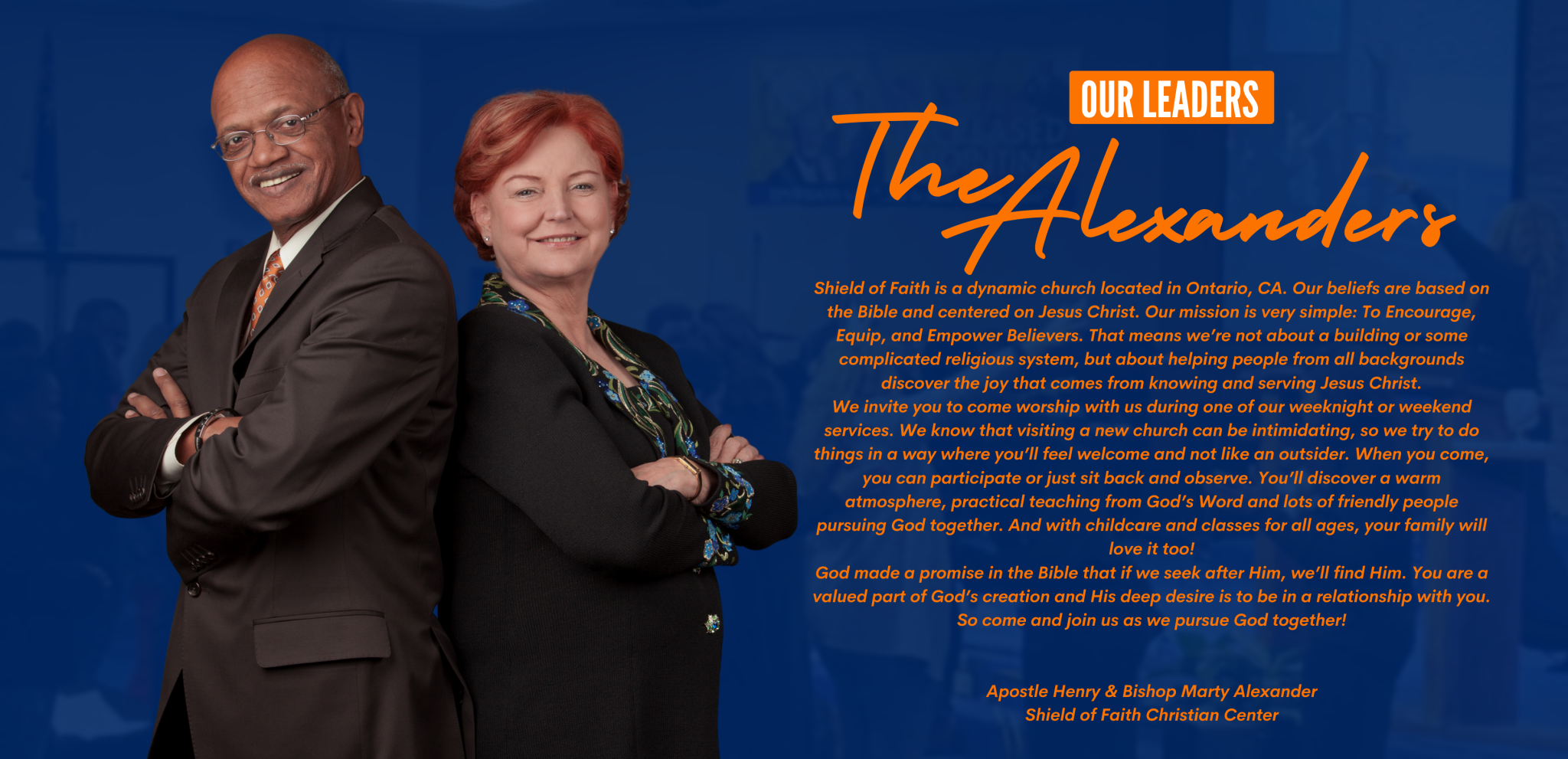 Shield of Faith Christian Center – Church You Can Feel